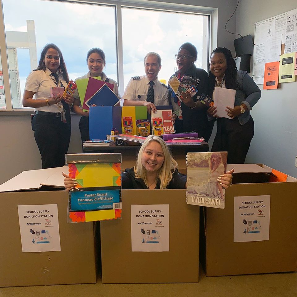 Air Wisconsin Gives Back | Wheels Up